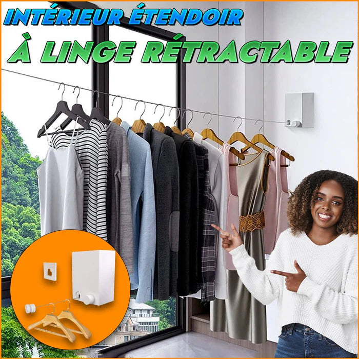 Corde A Linge rétractable Sèche-linge – dealfacile19